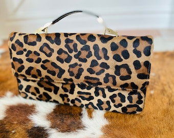 Leopard Clutch - Etsy