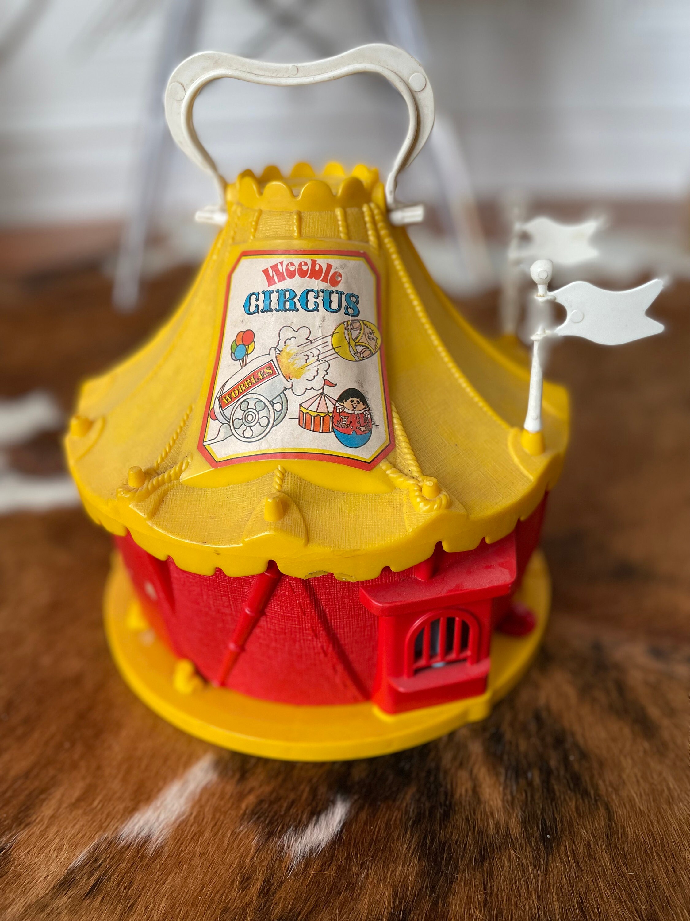 Vintage Weebles Circus 1977 - Etsy