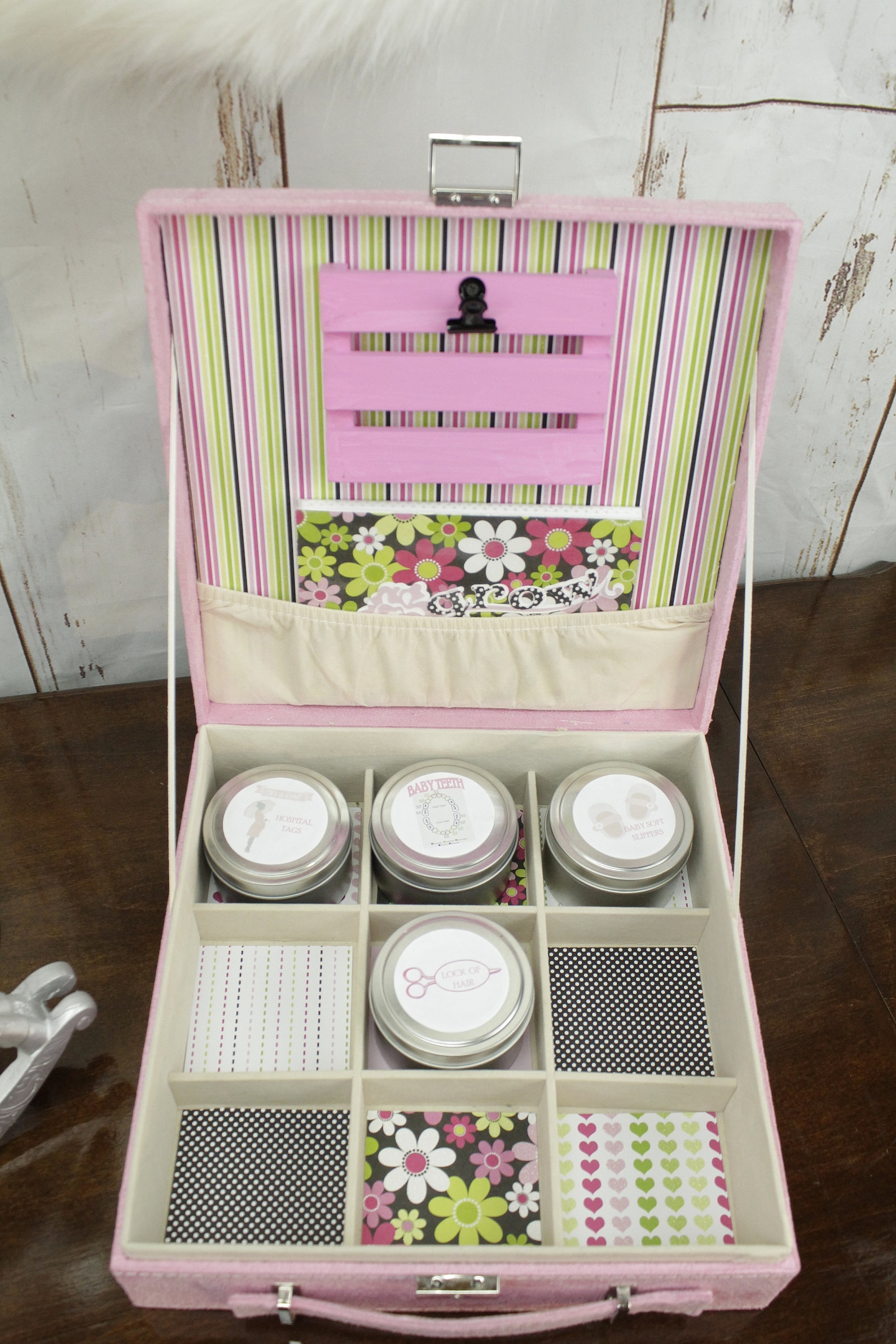 Personalized Baby Storage Box Keepsake Baby Memory Box Blue | Etsy