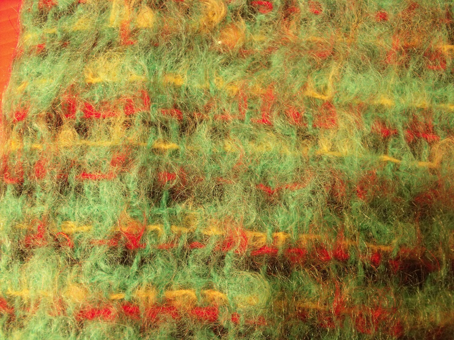 Wool Scarf Mohair Scarf Cape Breton / Canada Scarf / Hand Woven ...