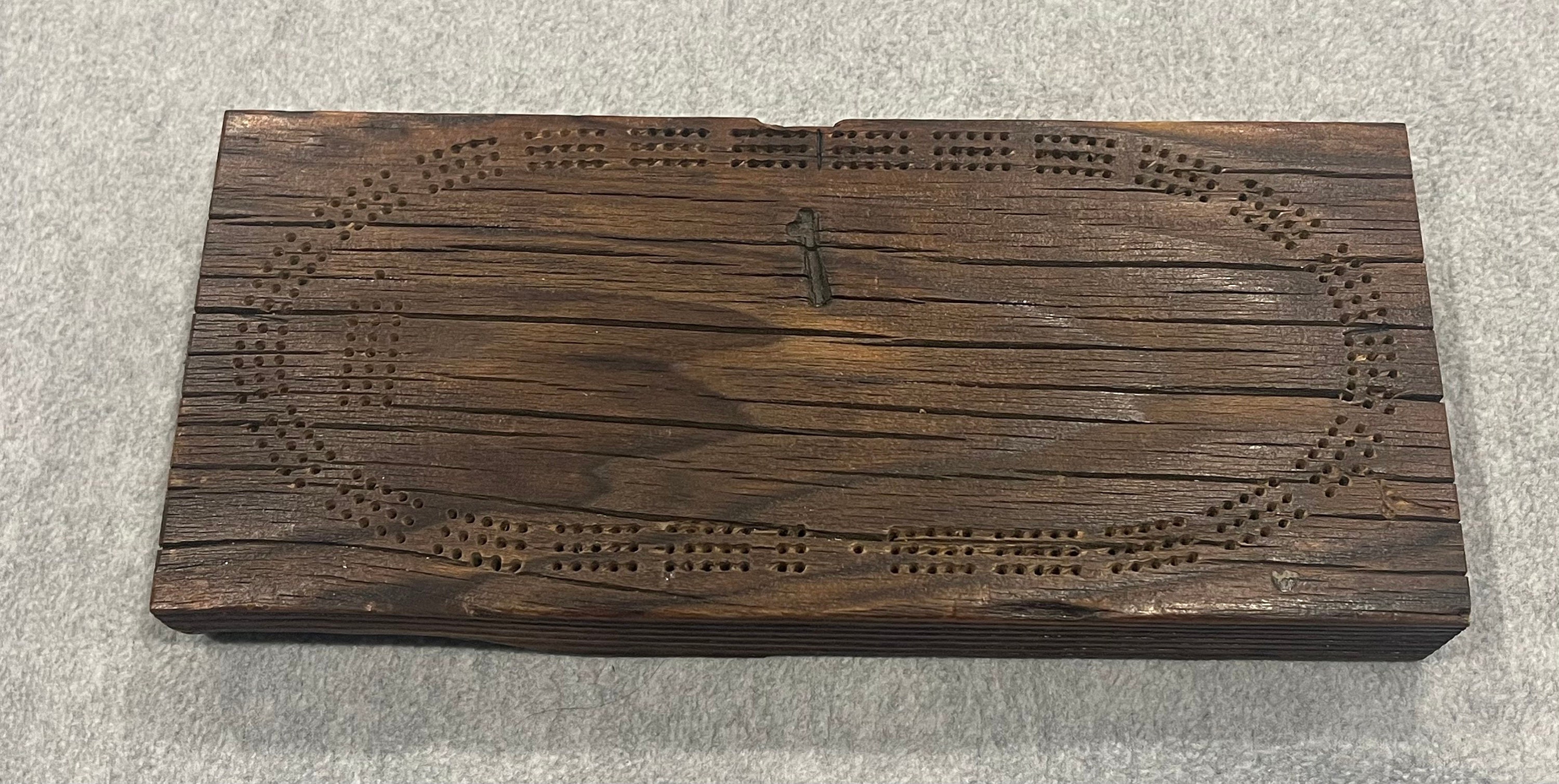 Green Bay Packers Cribbage Board Made From Lambeau Field Original ...