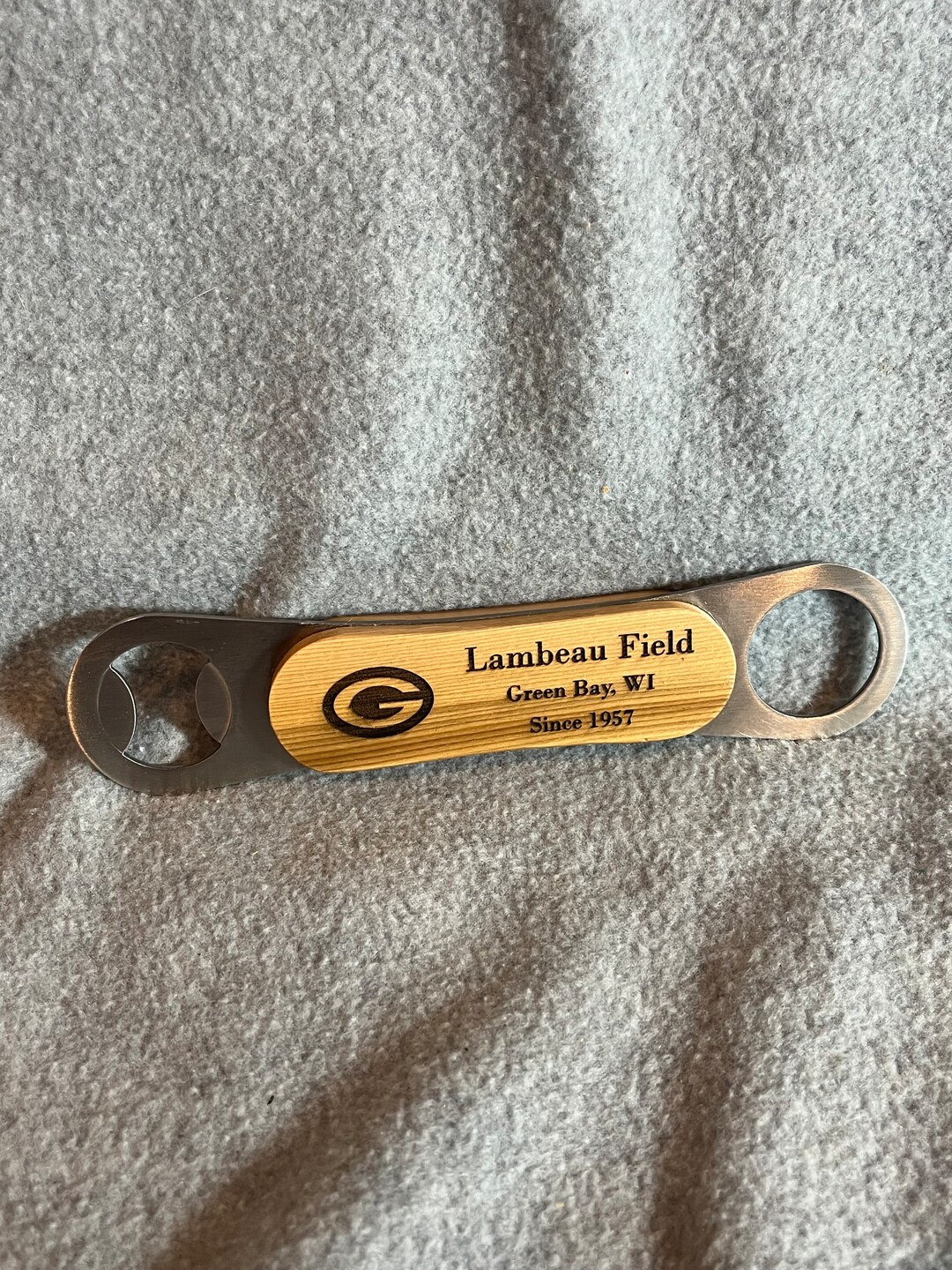 Green Bay Packers Bartender Style Bottle Opener Made From Lambeau Field ...