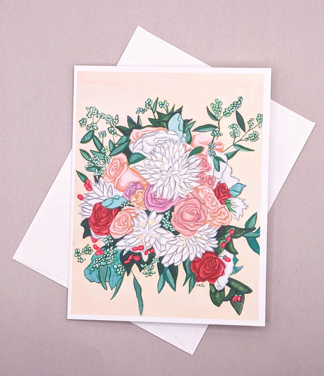 Flowers Note Cards, Artwork Notecards, Any Occassion Notecards, Blank ...