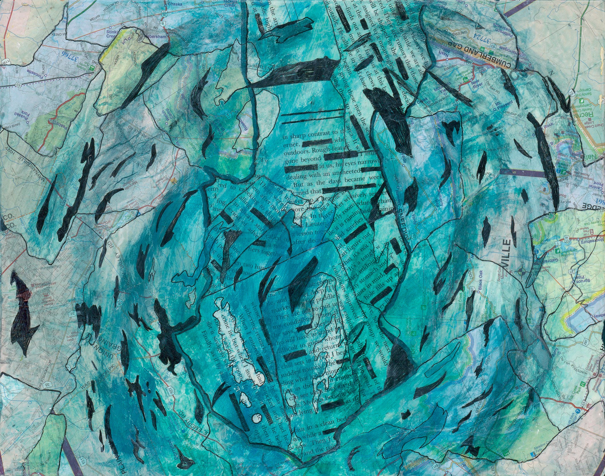 Abstract Mixed Media Art, Abstract Wall Art, Abstract Art Print, Art ...