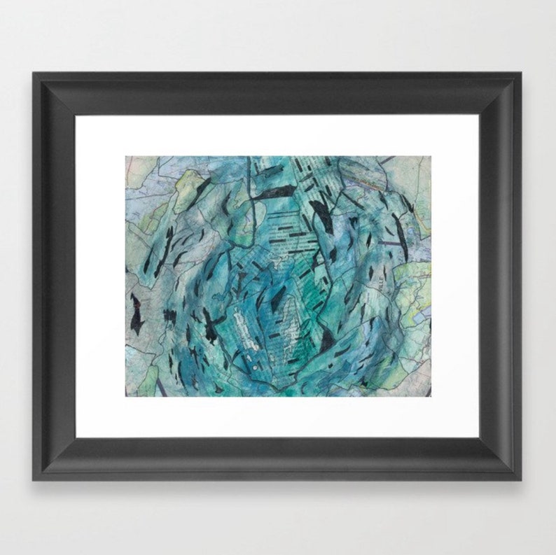 Abstract Mixed Media Art, Abstract Wall Art, Abstract Art Print, Art ...