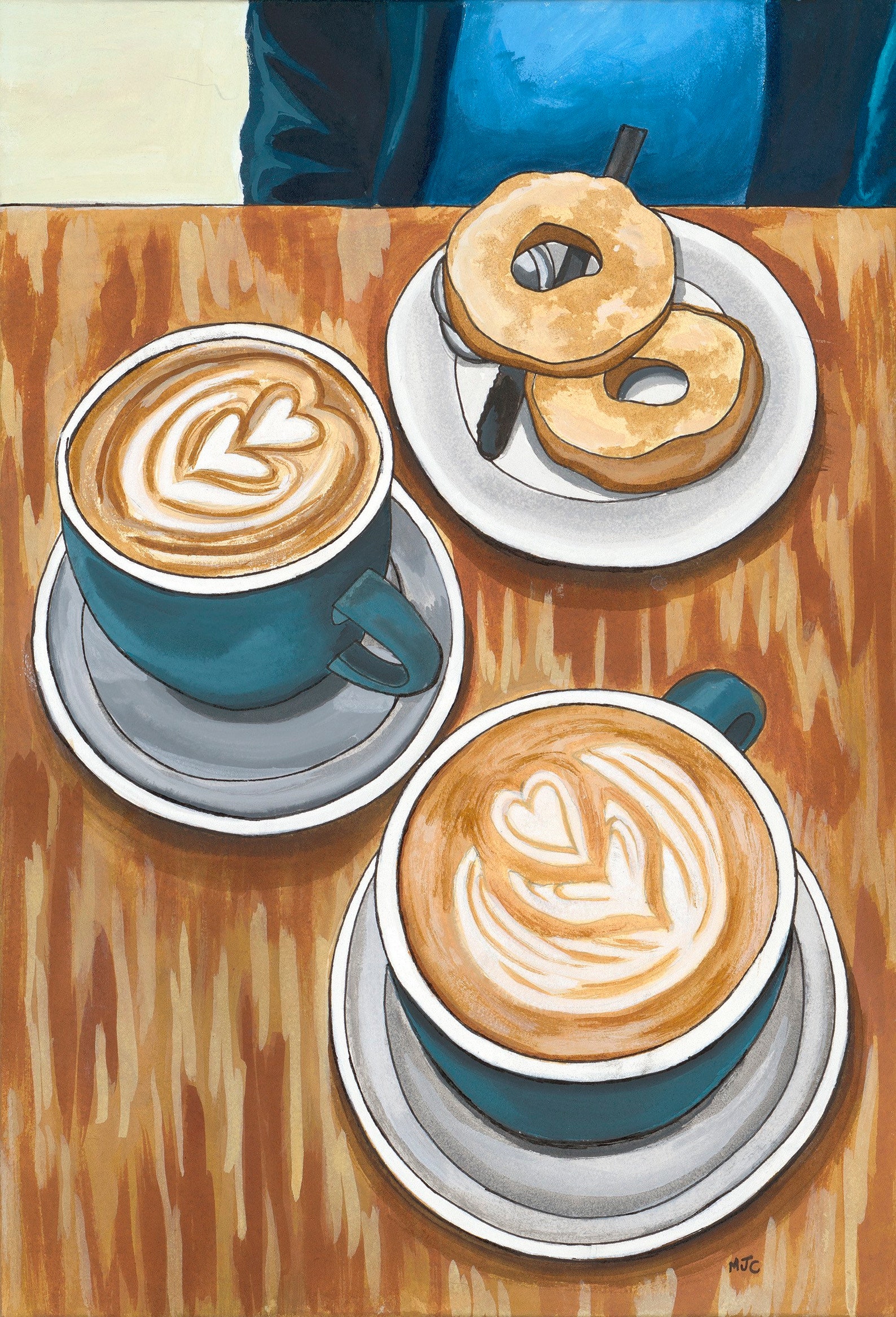 Kitchen Wall Art Decor, Coffee Wall Art, Coffee Mugs Print, Coffee Mug ...