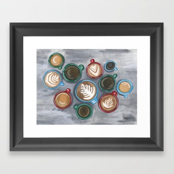 Coffee Art Print - Etsy