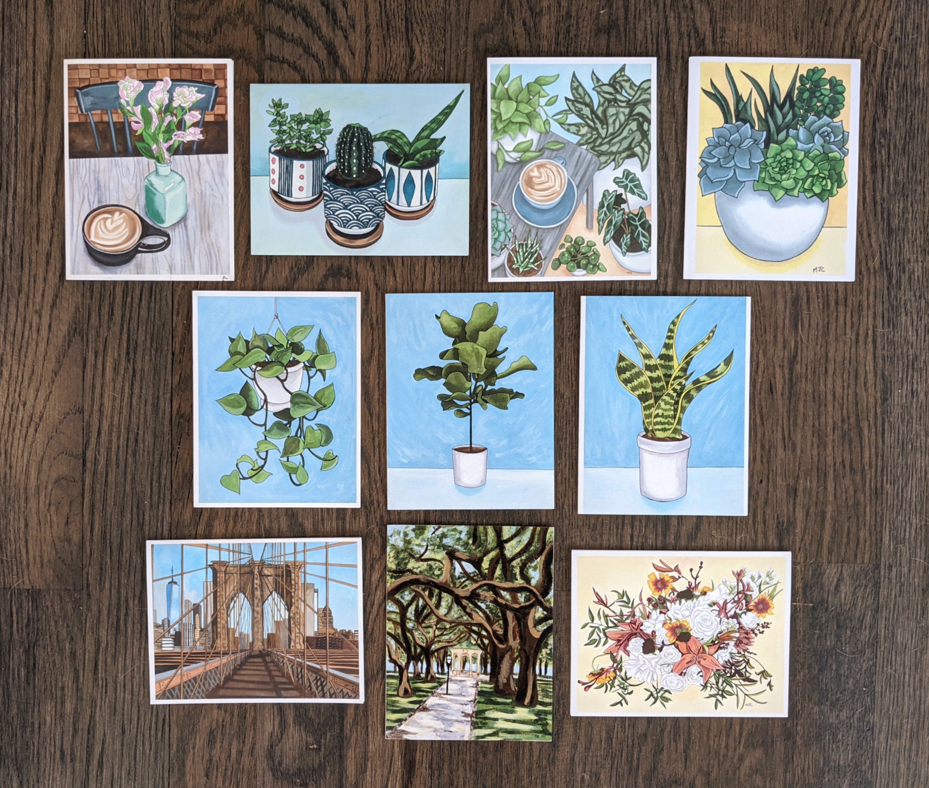 Mix and Match Cards, Blank Cards, Notecards Set, Notecards With ...