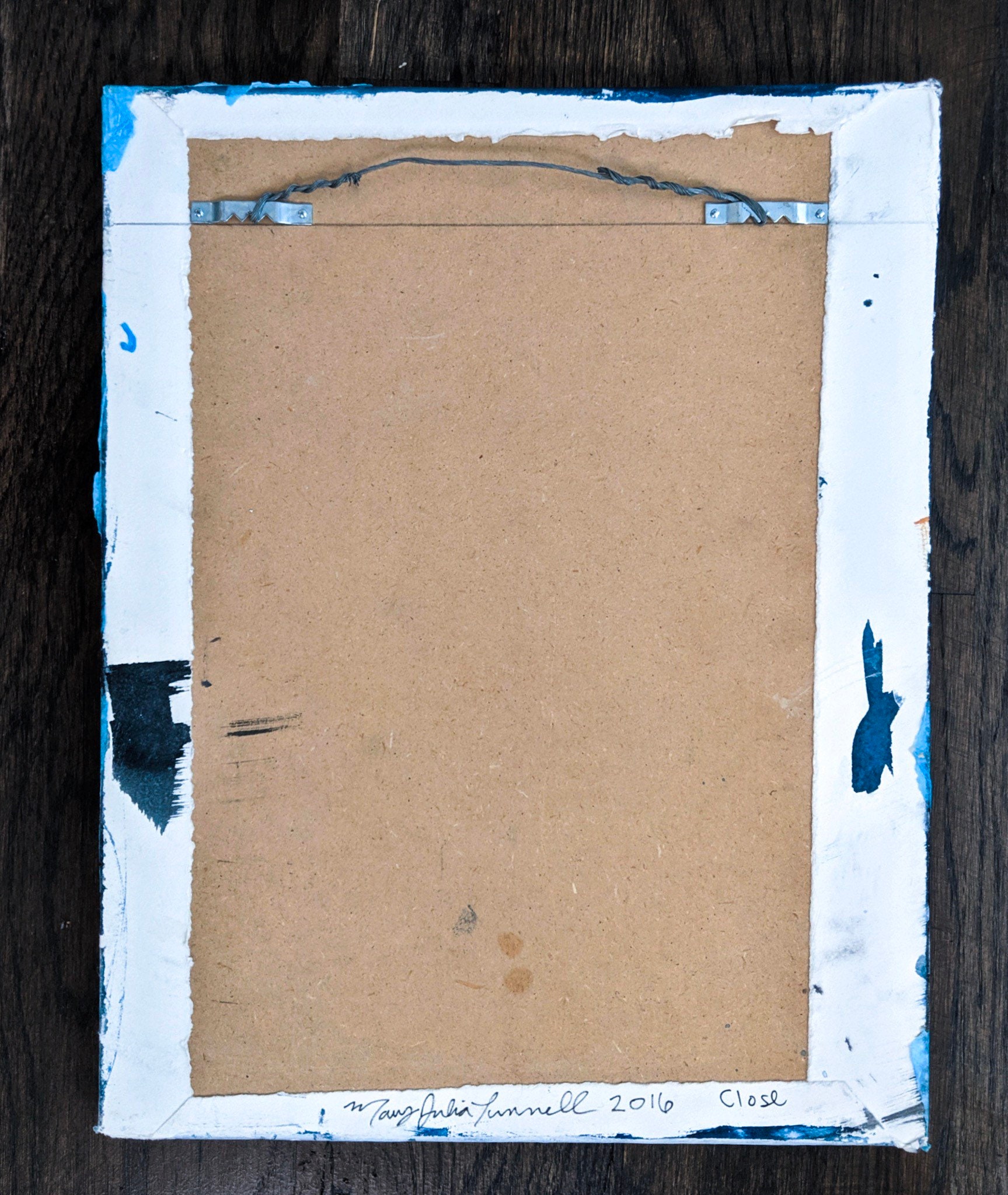 Mixed Media Abstract Portrait Painting - Etsy