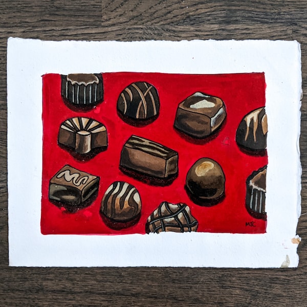 Chocolate Painting - Etsy