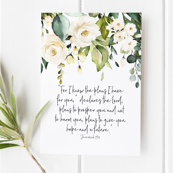 Jeremiah 29 11 - Etsy