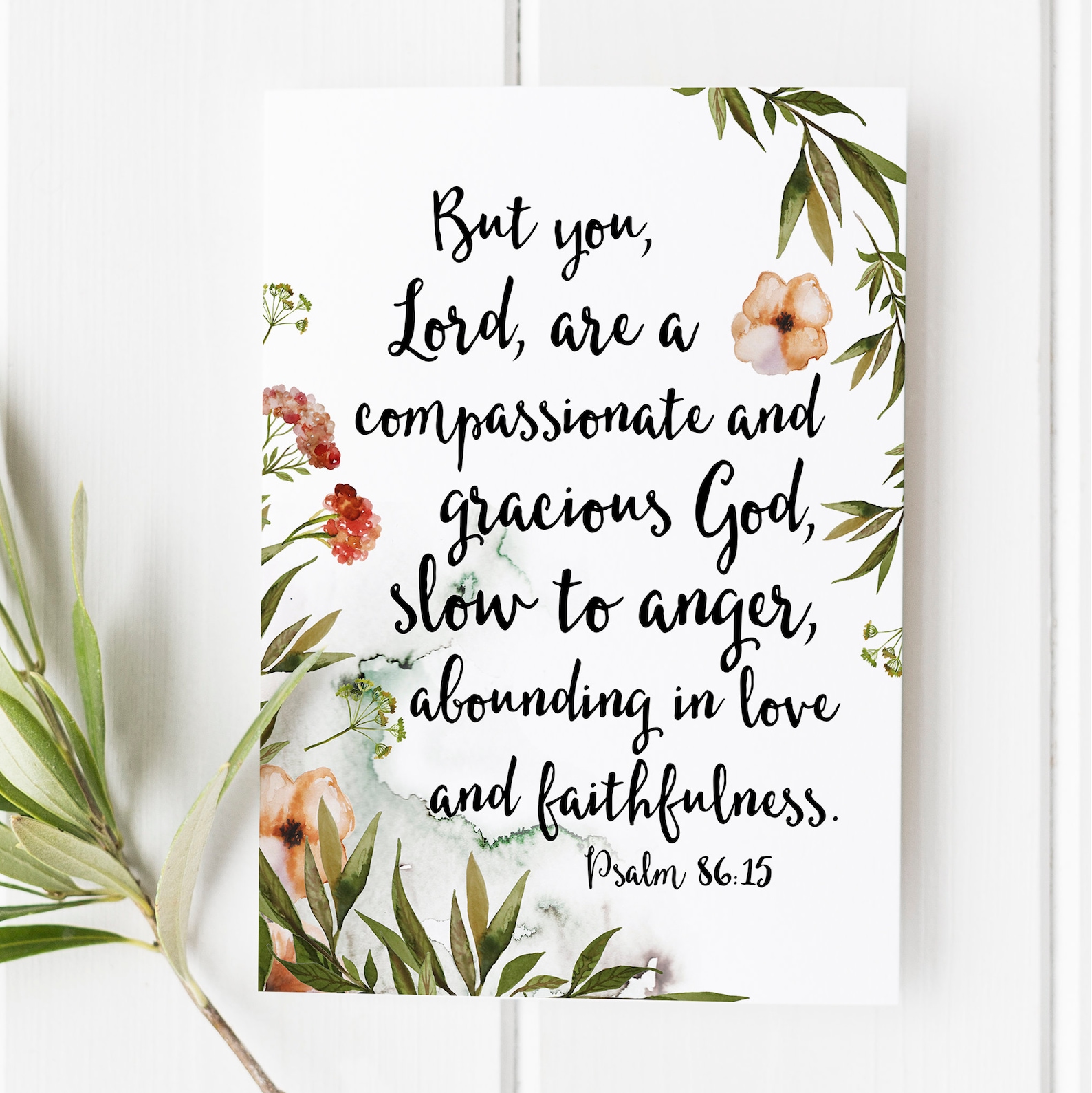 Psalm 86 15 But You Lord Are A Compassionate And Gracious Etsy psalm-86-15-but-you-lord-are-a-compassionate-and-gracious-etsy