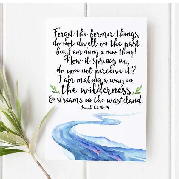 Isaiah 43 - Etsy