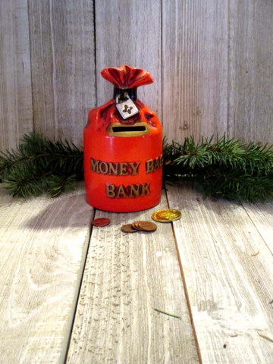 Vintage 1960s Lego Japan Money Bags Bank - Etsy