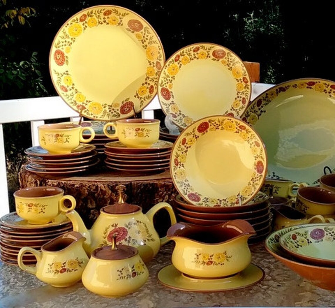 Taylor Smith and Taylor Co. Indian Summer Ironware Design 70 - Etsy