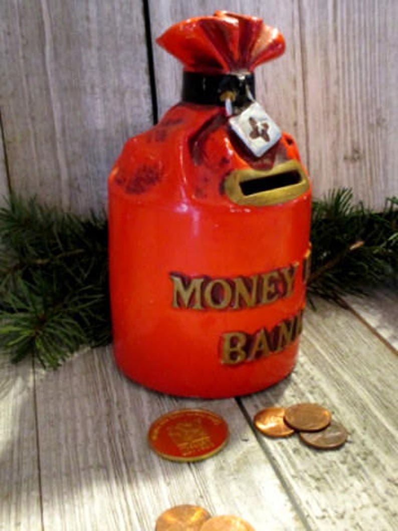 Vintage 1960s Lego Japan Money Bags Bank | Etsy