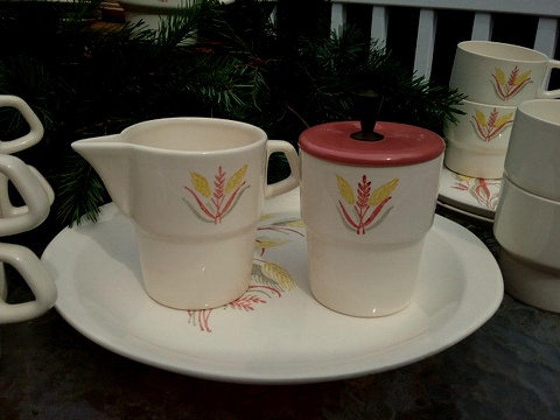 Classic 1970s Stetson Wheat STT107 Pattern Dinnerware | Etsy