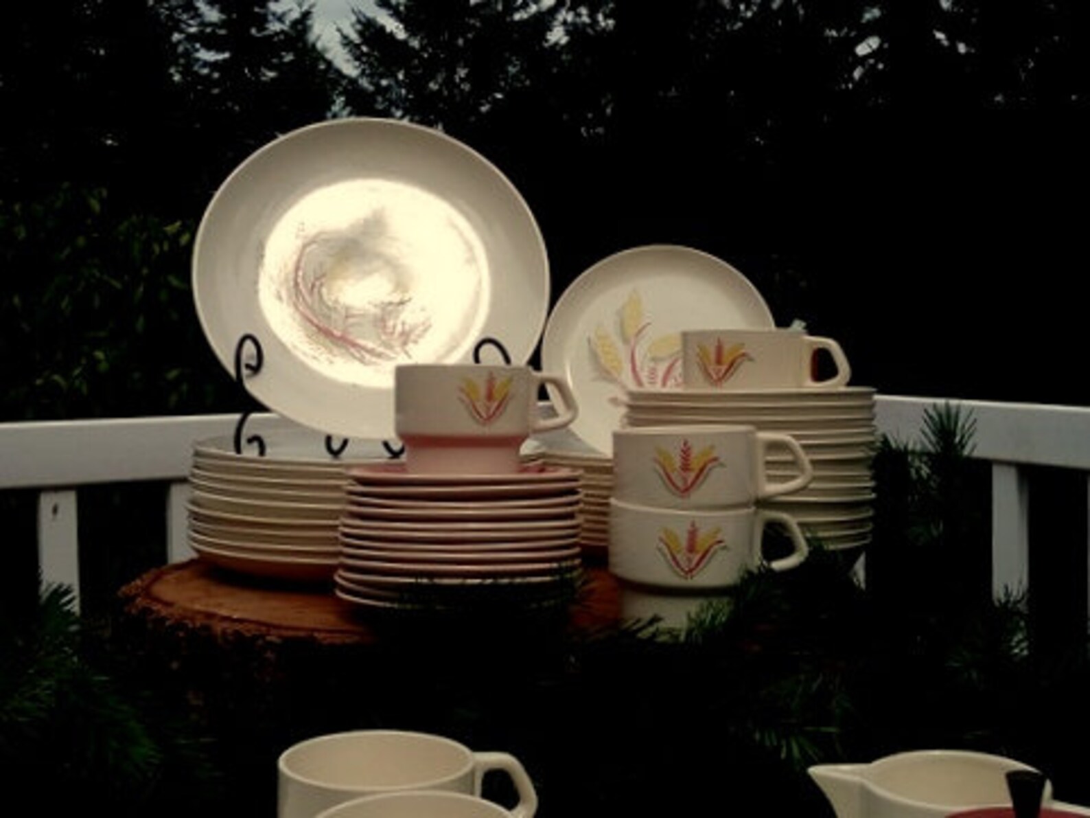 Classic 1970s Stetson Wheat STT107 Pattern Dinnerware | Etsy