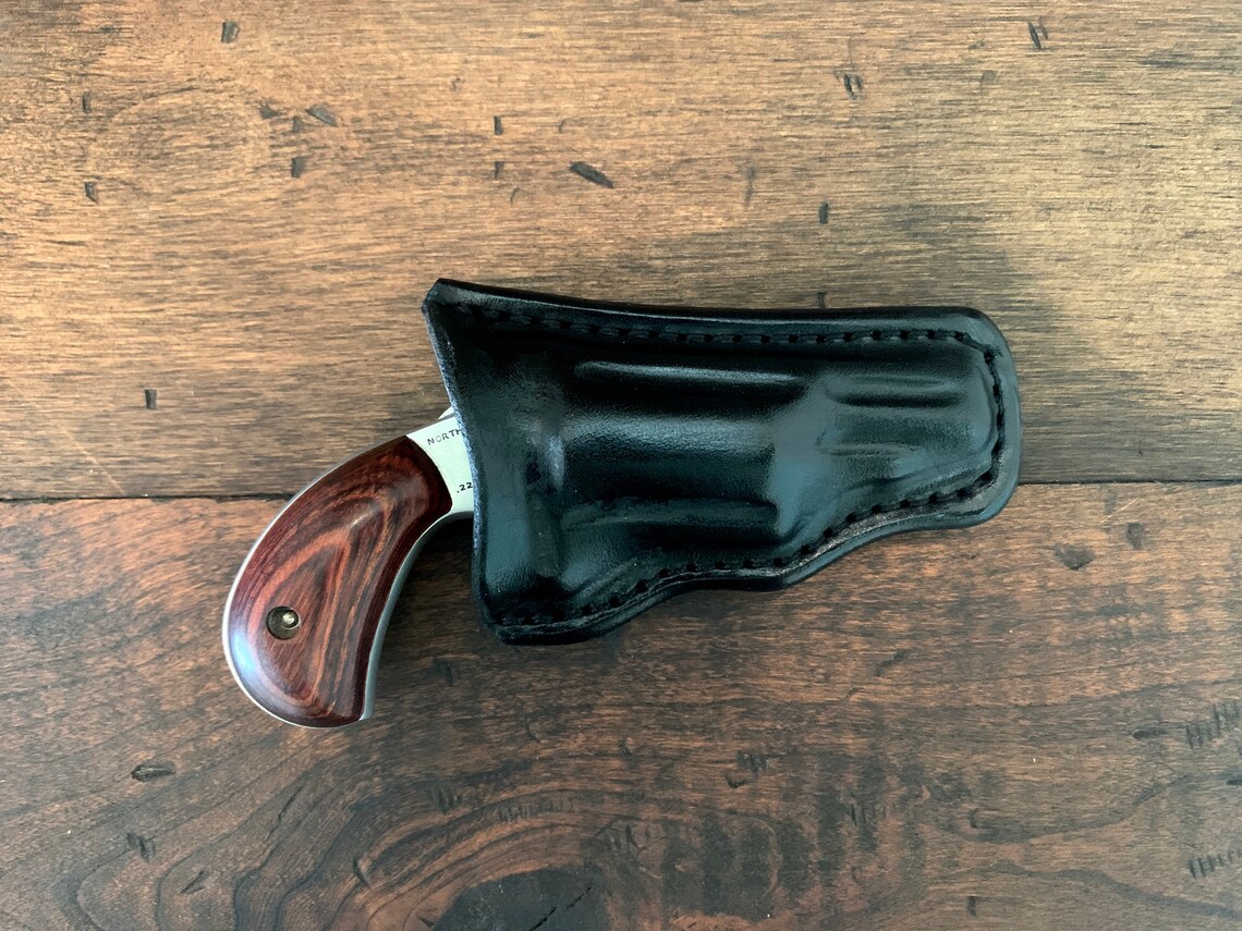 NAA 22 Mag Holster Black Leather Holster 1 5/8 Barrel - Etsy