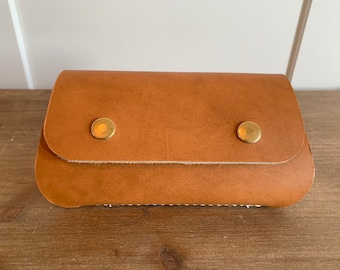 Custom Leather Fly Wallet | Etsy