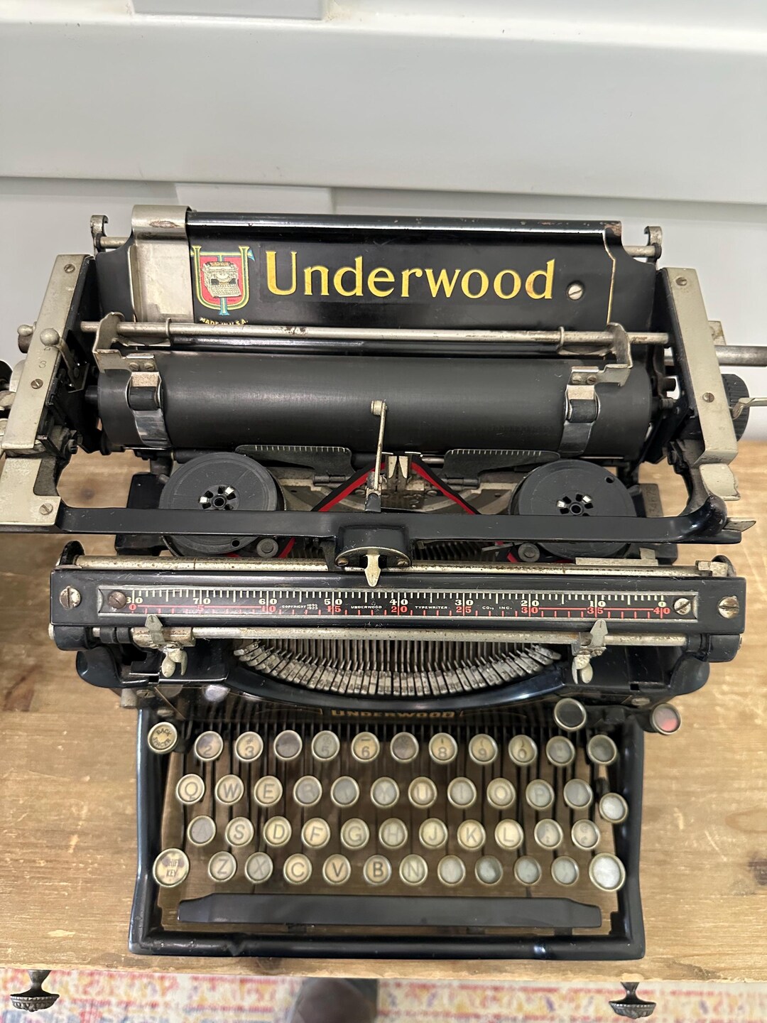 Vintage 1921 Underwood No. 5 Typewriter - Etsy