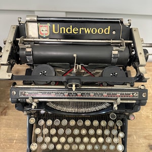 Vintage 1921 Underwood No. 5 Typewriter - Etsy