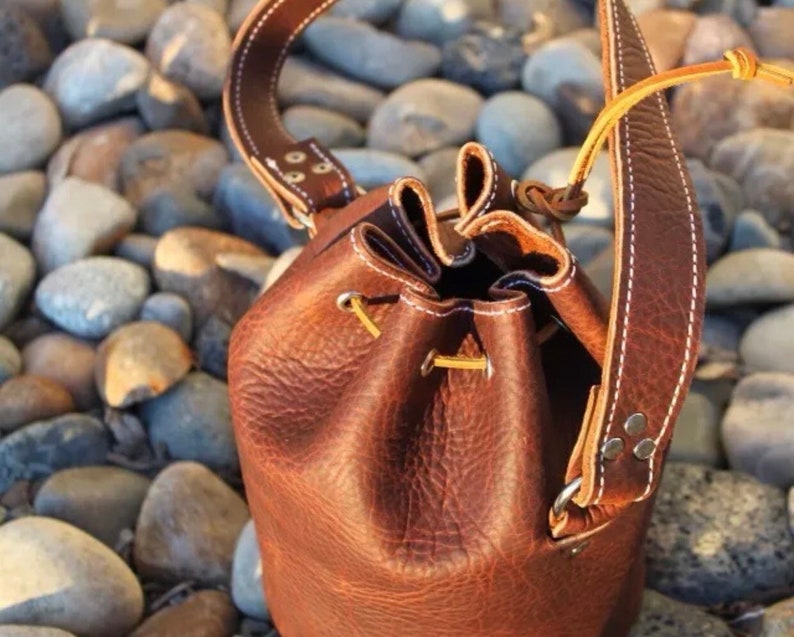 Leather Shotgun Shell Ammo Pouch/shell Holder Bag Bucket Custom Made - Etsy