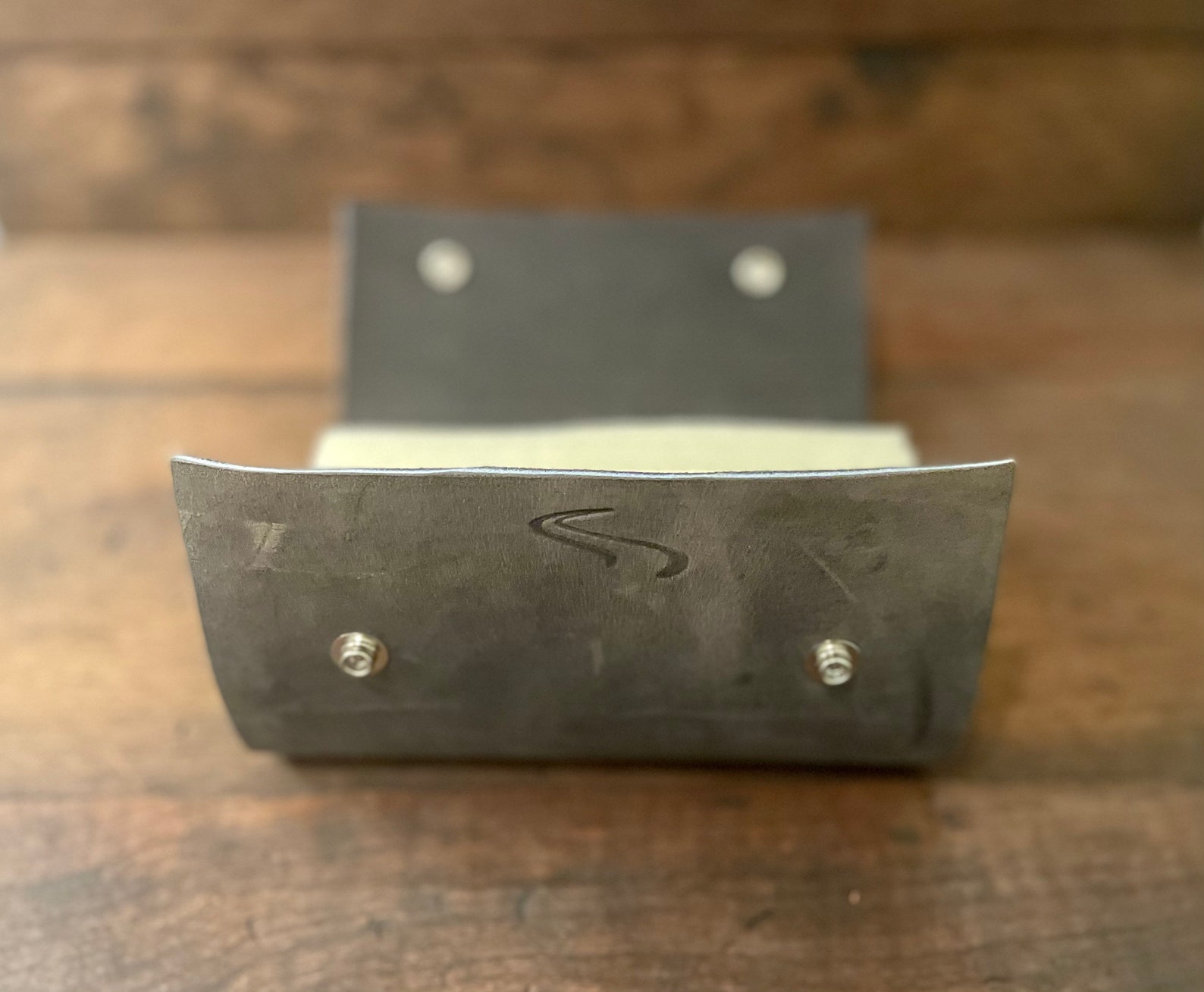 Custom Leather Fly Wallet - Etsy