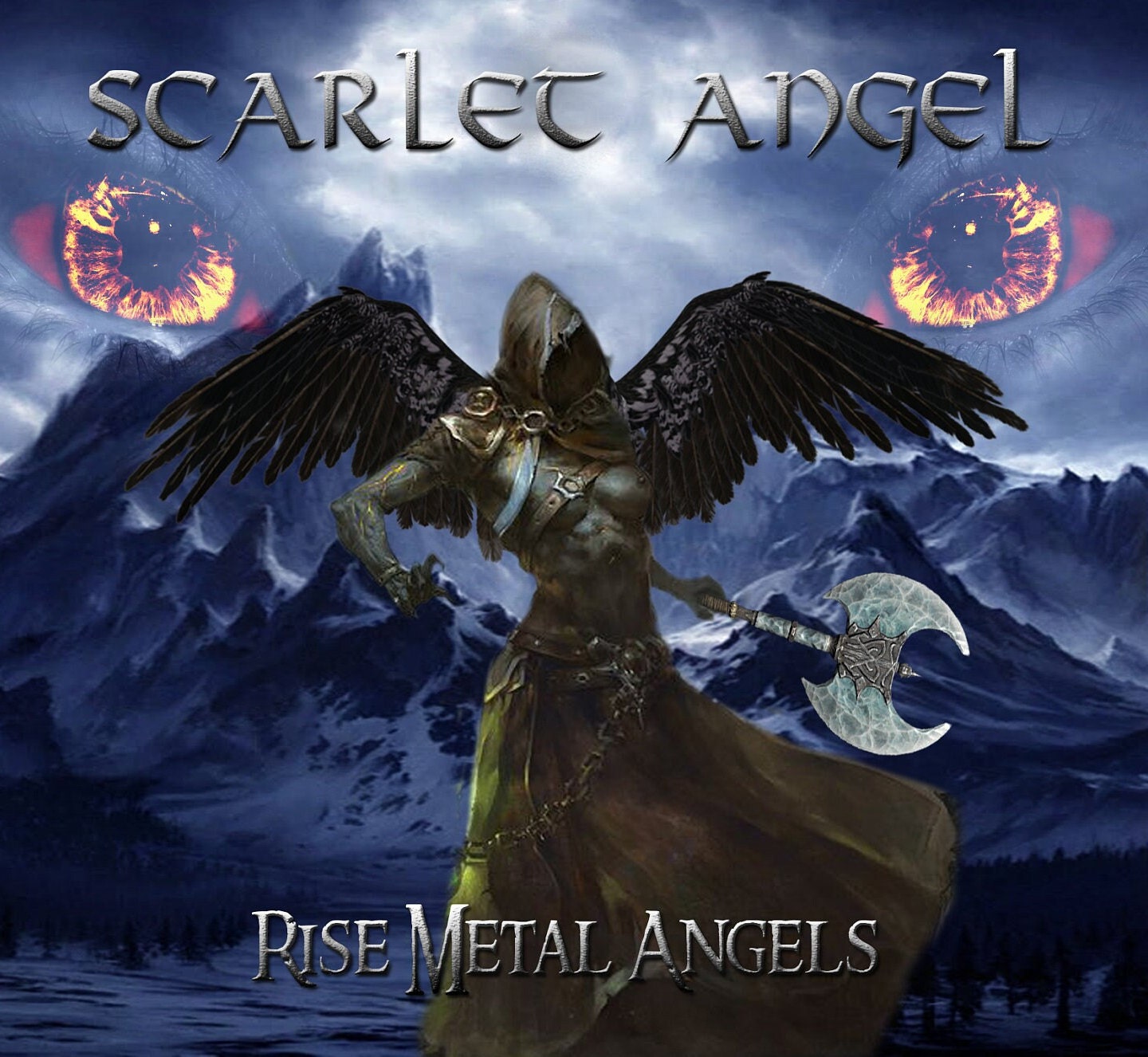 Scarlet Angel - Rise Metal Angels CD - Female Fronted Metal/rock Band ...