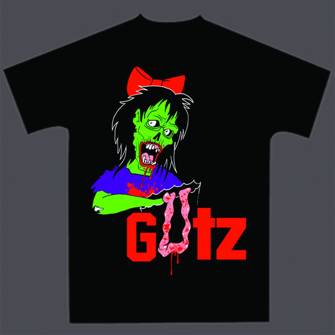 New! Sally Gutz (UTZ) - Zombie Girl T-shirt - XL - Etsy