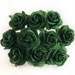 Green Paper Flowers, Green Paper Rose, Green Flowers, Miniature Flowers ...