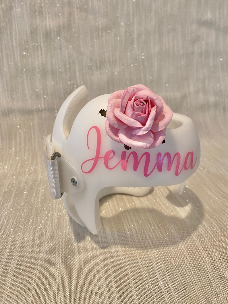 Handmade Helmet Bow Flower Cranial Helmet Bow Flower Doc - Etsy