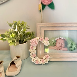 Flower Letter, Floral Letter, Flower Letter Nursery, Flower Letter for ...