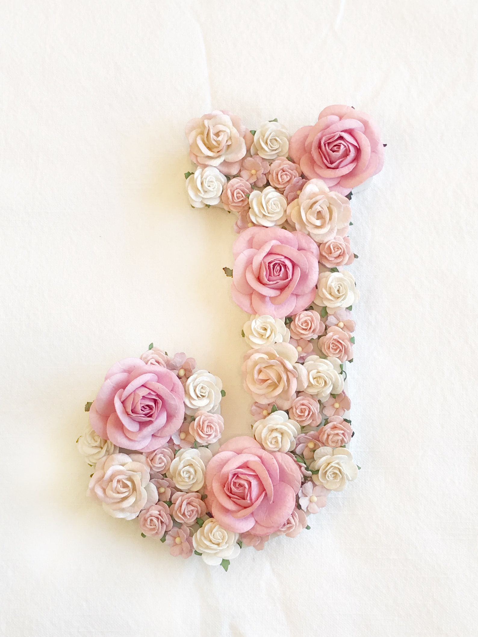 Flower Letter Flower Letters Floral Letter Nursery Flower | Etsy