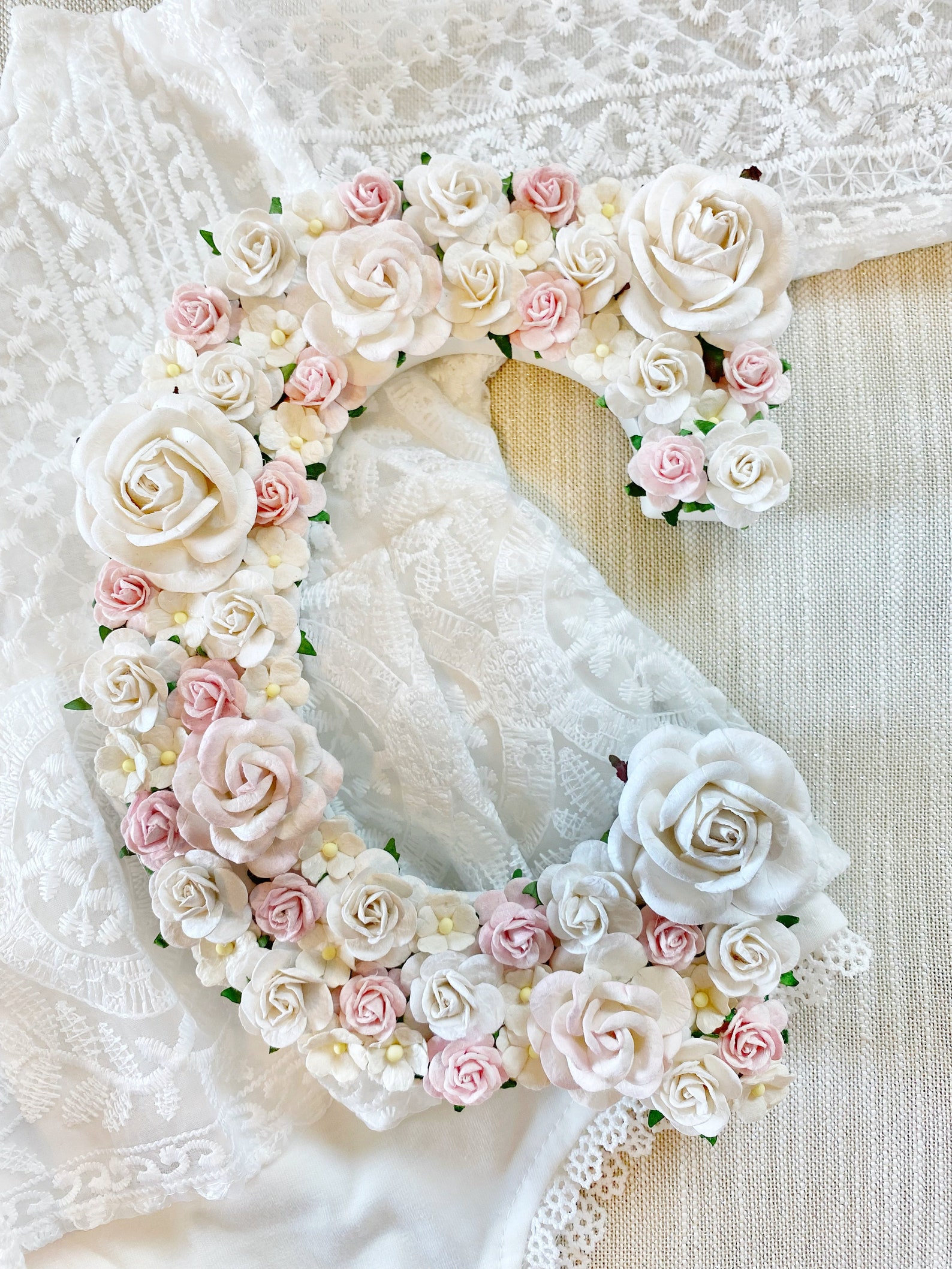 Flower Letter Flower Letters Floral Letter Nursery Flower | Etsy