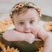 Baby Flower Crown, Toddler Flower Crown, Flower Girl Crown, Newborn ...