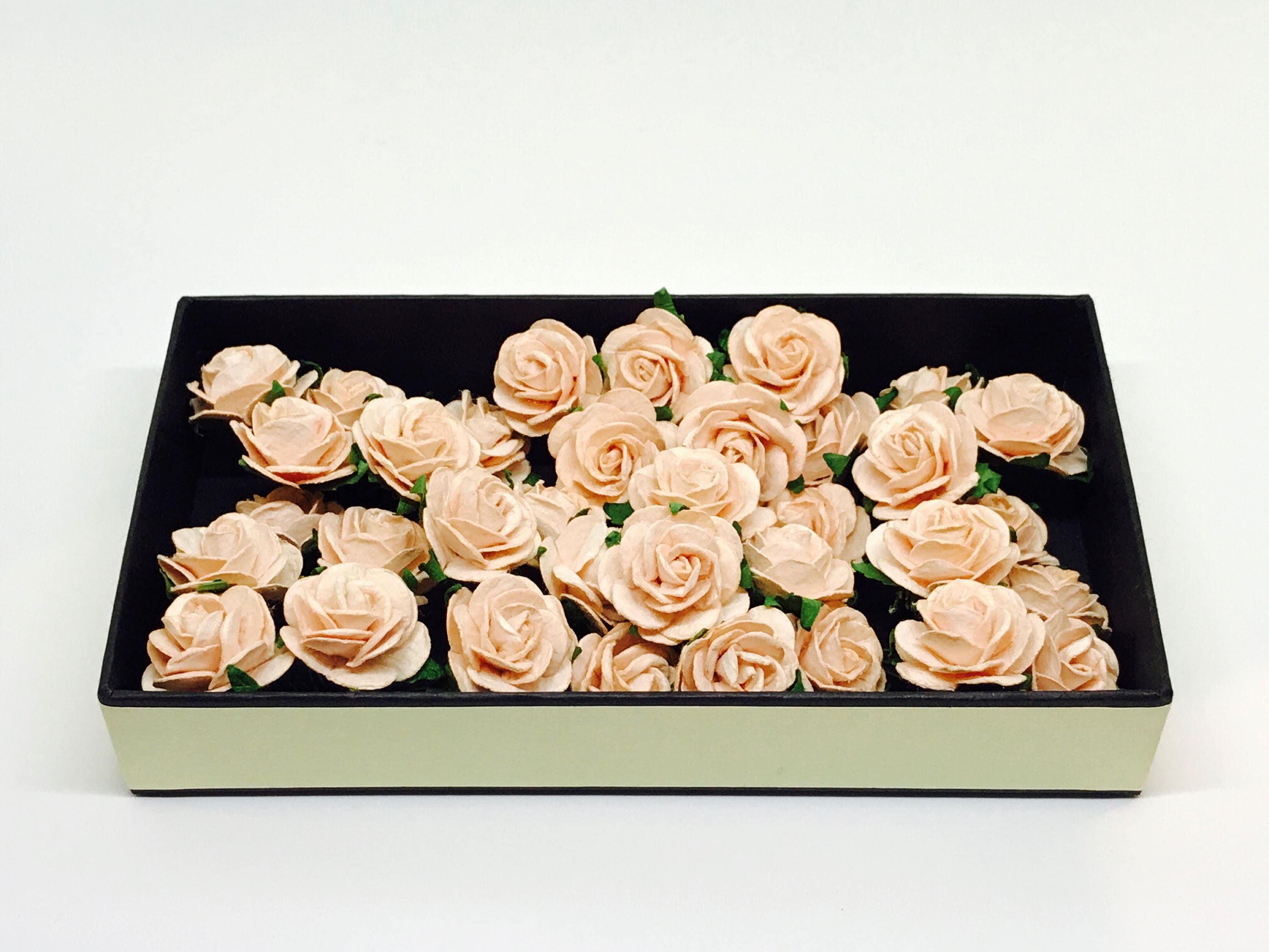 1 Blush Paper Flowers Blush Pink Paper Flowers - Etsy