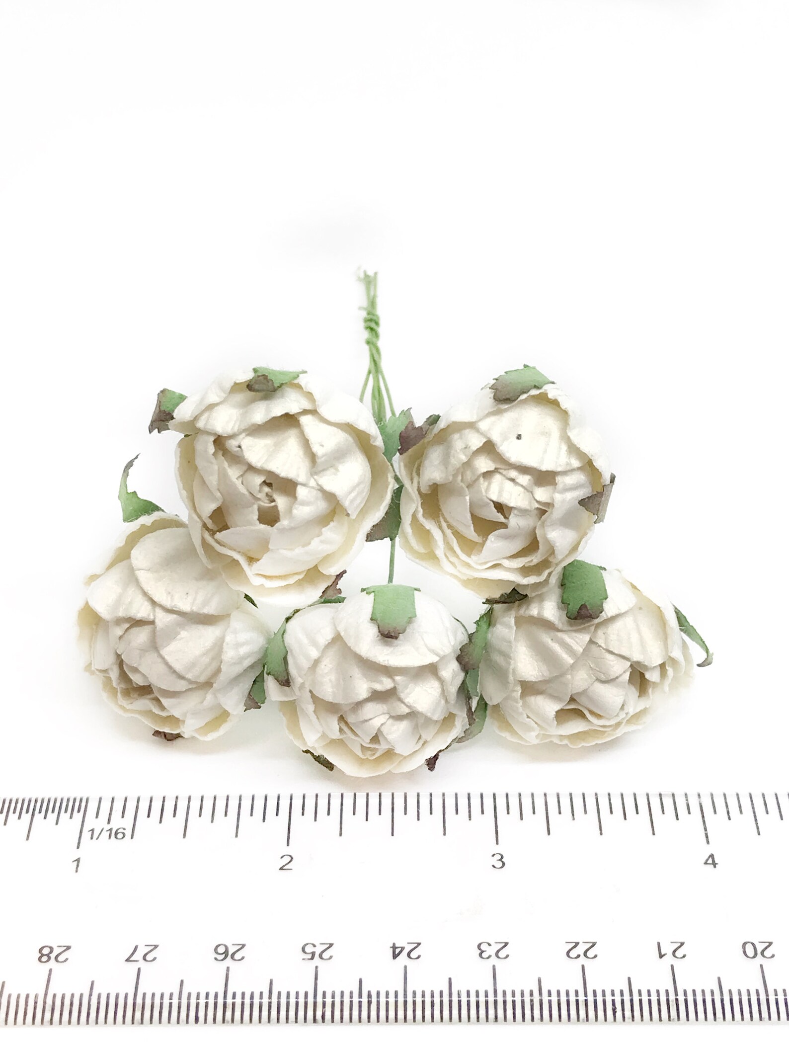 White Paper Flowers White Paper Peonies Artificial Flowers | Etsy