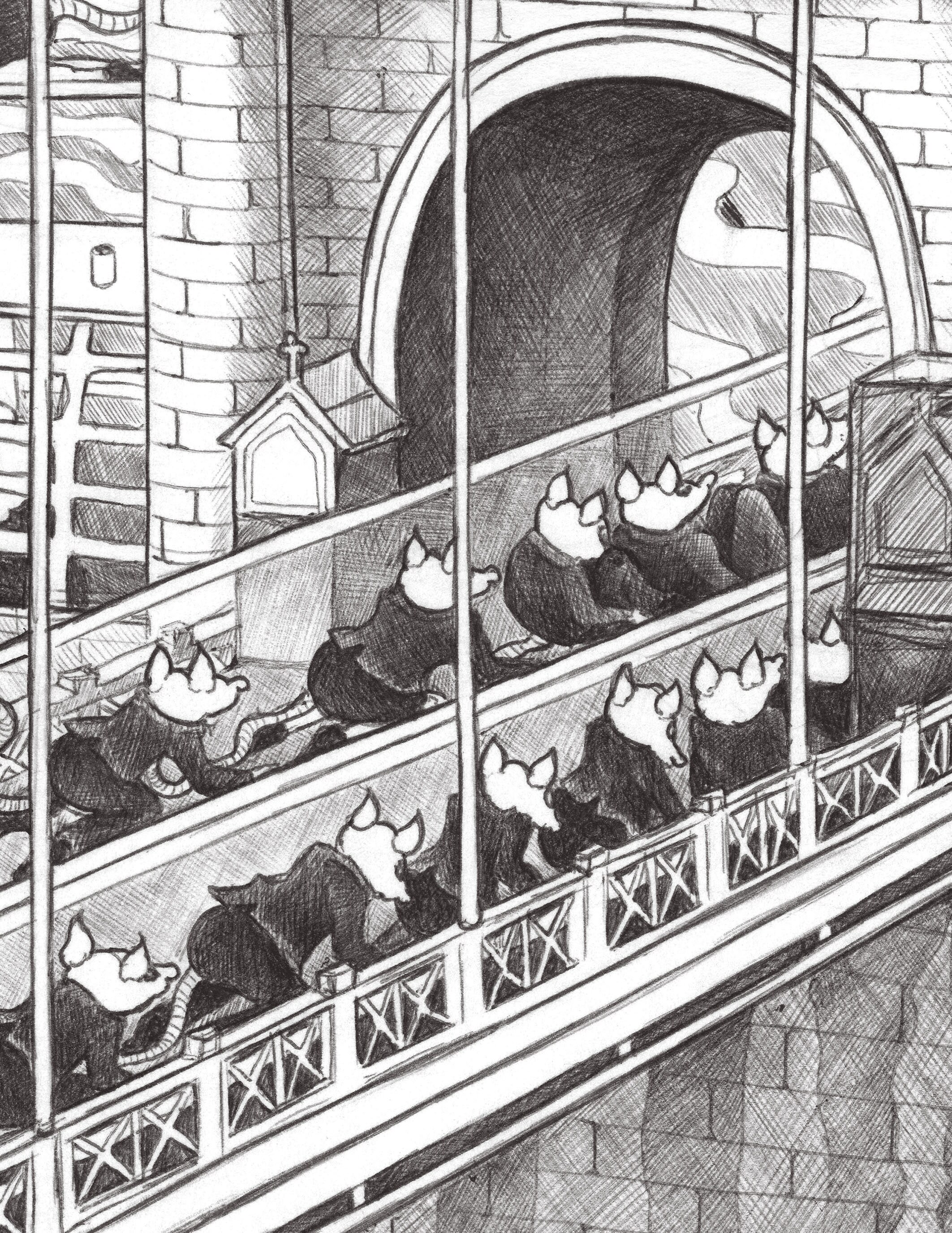 London Rat Race Original Drawing - Etsy