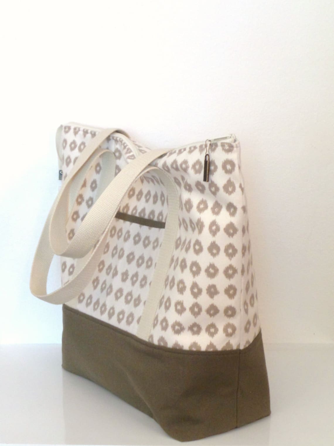 Tote - Tote Bag - Large Tote Bag With a Zipper Top Closure - Great for ...