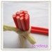 A-12 5PCS Strawberry Polymer Clay Cane Stick DIY Accessory - Etsy