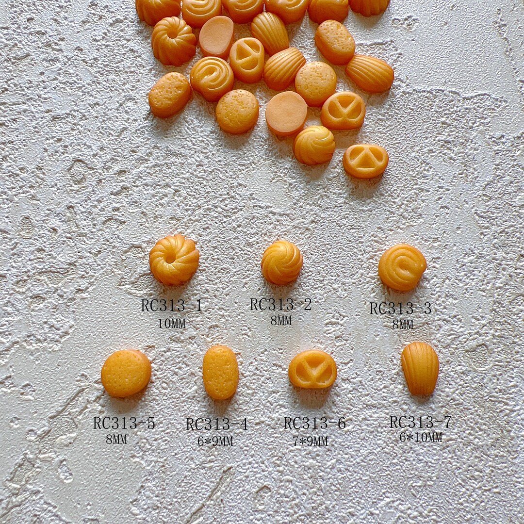 30pcs Cute Cookie Biscuit Resin Decoration Nail Art Decorations RC313 ...