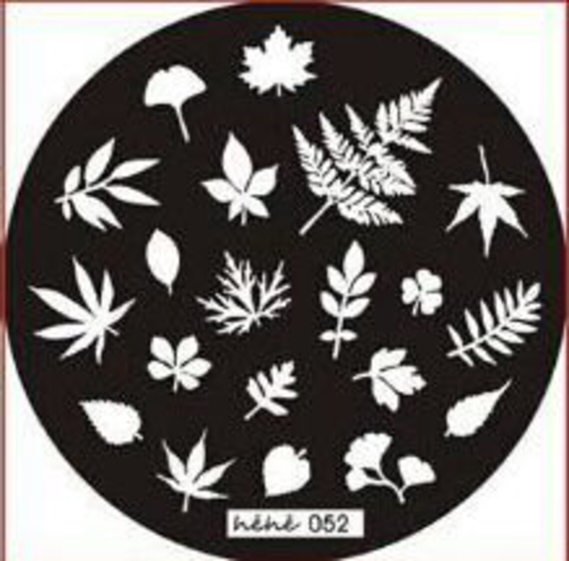 Cute HEHE052 Round Stamping Metal Plate With Free Gift of - Etsy