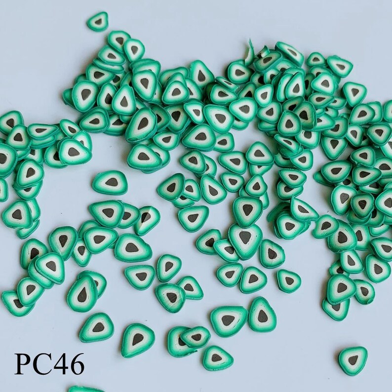 20g/bag Polymer Clay Slices 3D 5mm Polymer Clay Sticker Fruit | Etsy