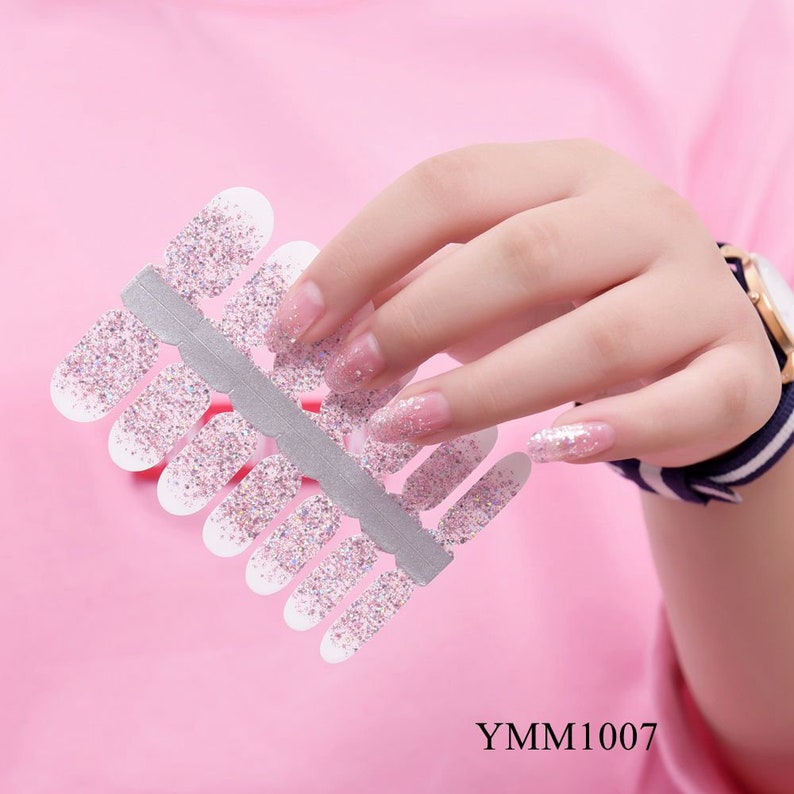 Nail Art Full-cover Sticker Sheet 14tips Sticker Polish | Etsy