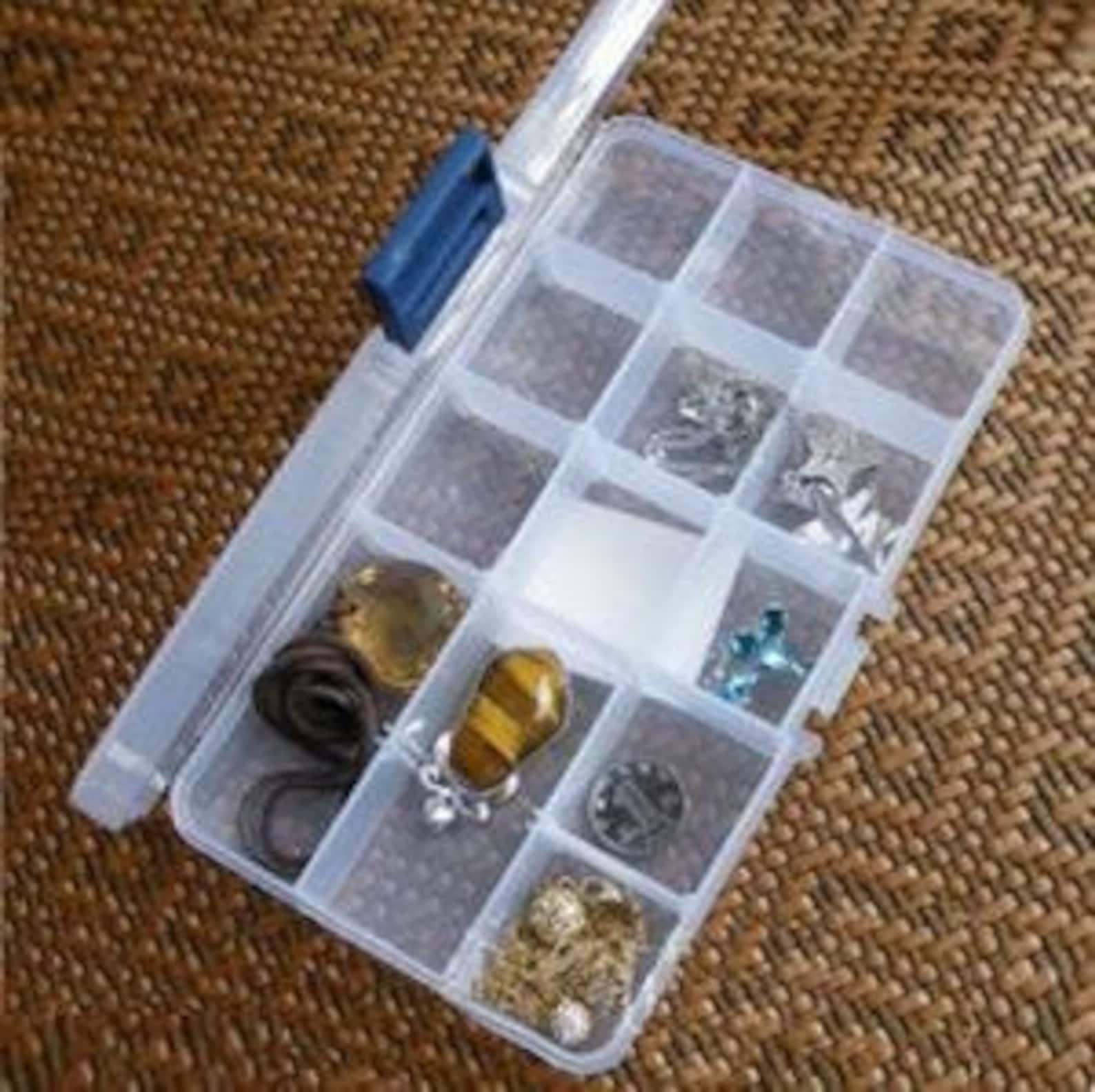 NA-30 17.5x10x2.5cm Plastic 15 Dividable Separates Empty Case - Etsy