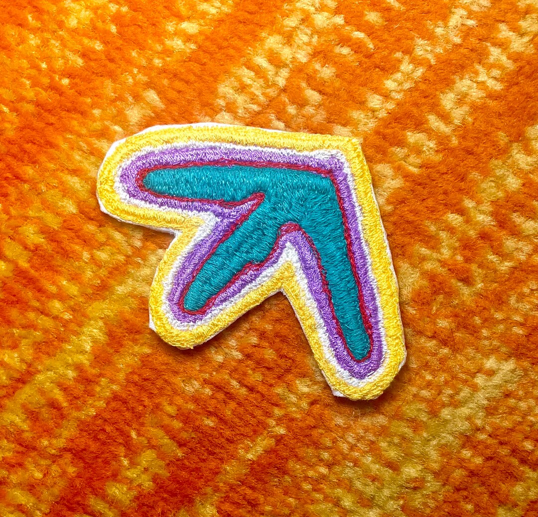 Aphex Twin Hand Machine Embroidered One of a Kind Patch Richard David ...