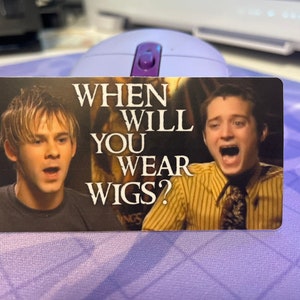 When Will You Wear Wigs Elijah Wood Sticker Lord of the Rings Decal ...