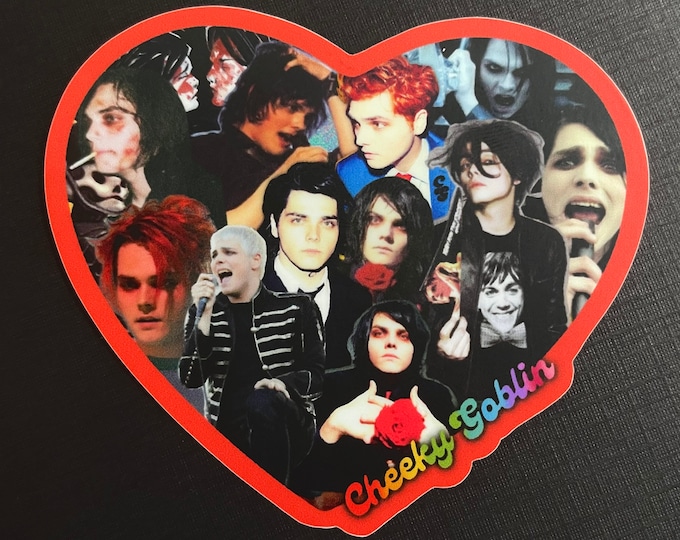 2000s Emo Band Collage Sticker Pop Punk Gerard Black Parade - Etsy