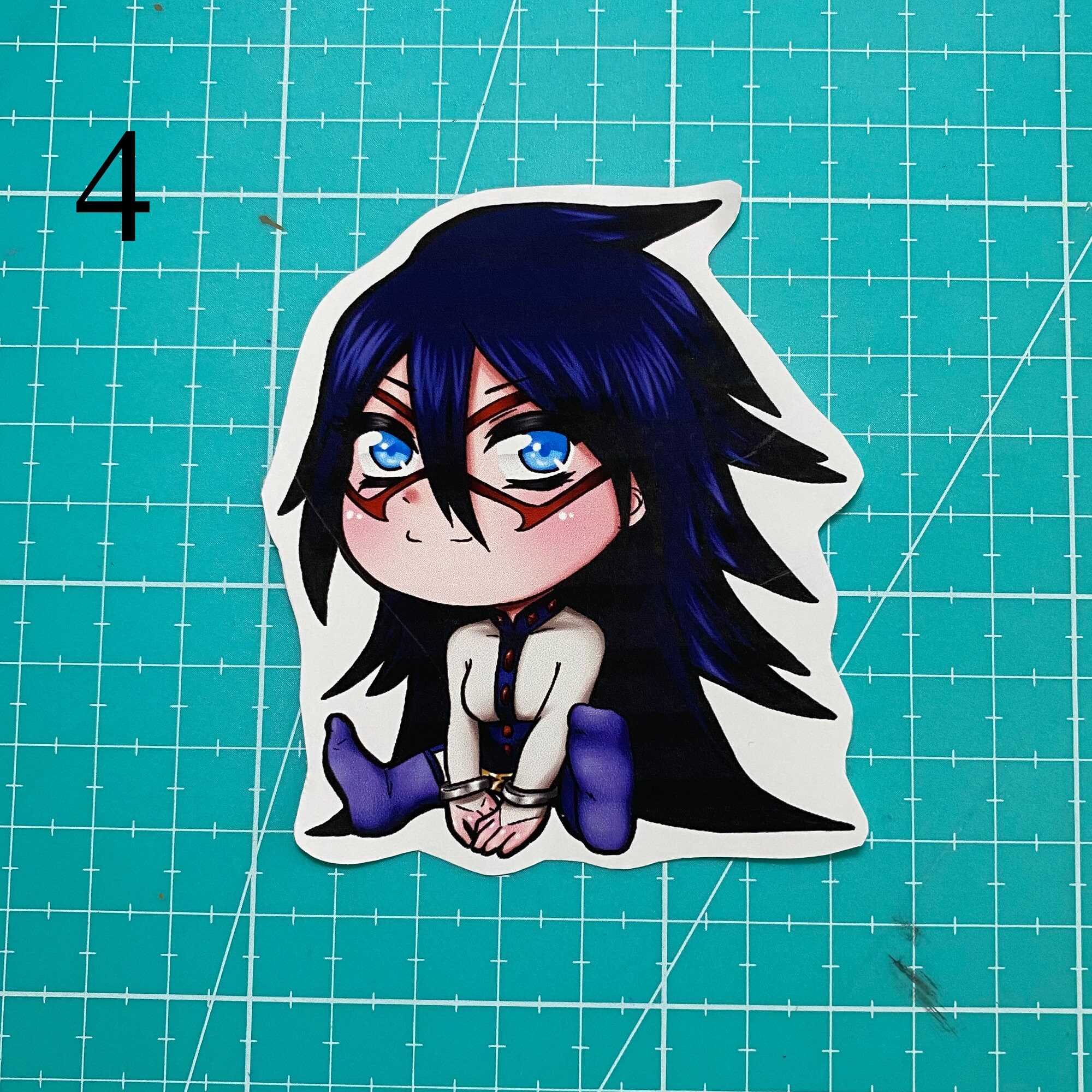 Anime Chibis Stickers Heroes - Etsy Denmark